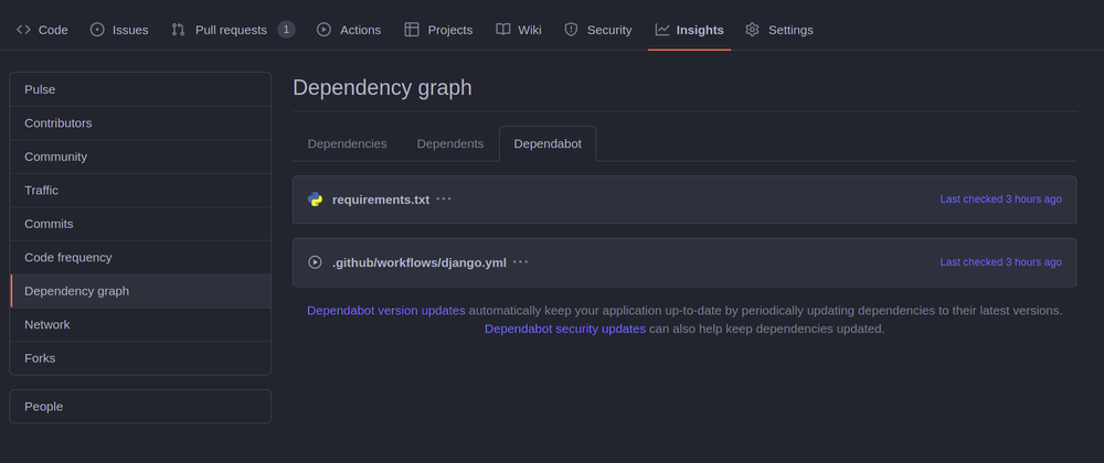 Managing dependencies with Dependabot and GitHub Actions