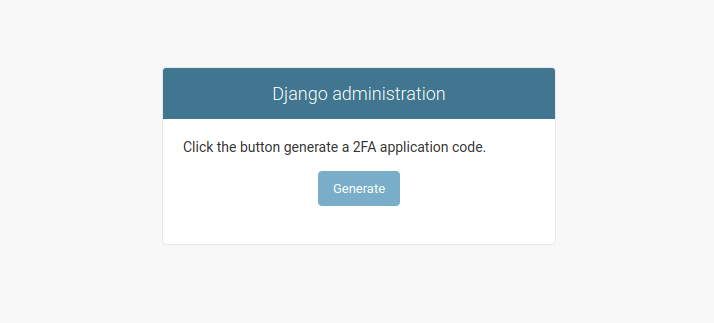 Adding required two-factor authentication (2FA) to the Django admin